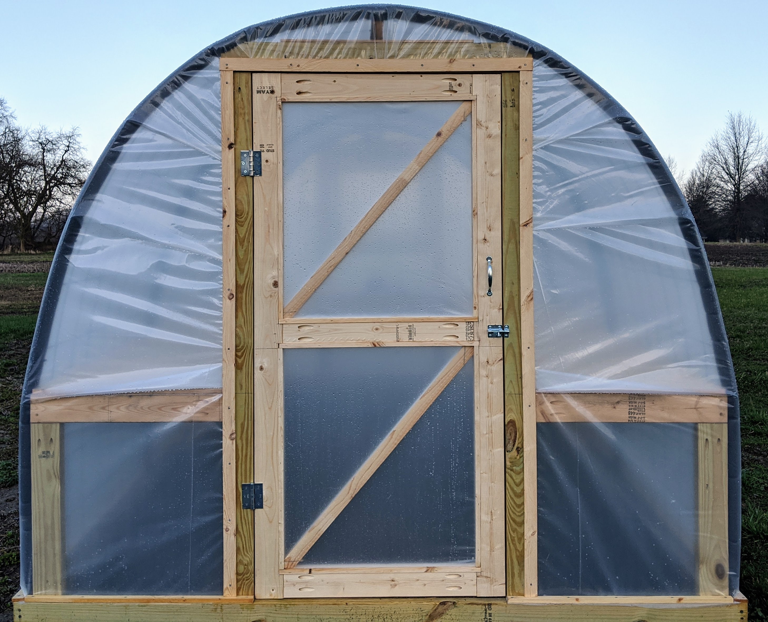 7x12 Polytunnel Greenhouse Plans: Beginner Wood Frame Guide (PDF ...