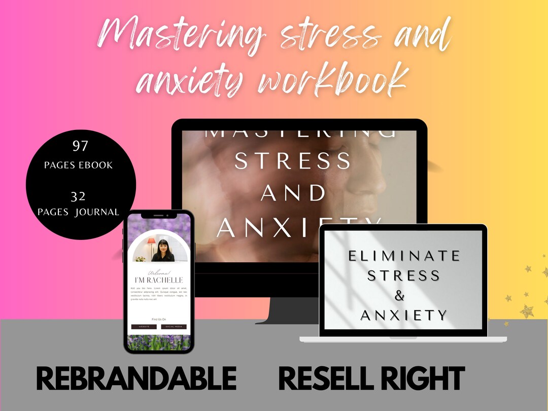 Mastering Stress and Anxiety Brandable Coaching Program Workbook ...