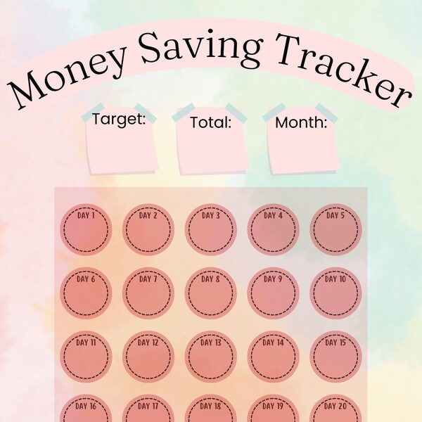 The Organized Money - Etsy