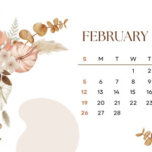 2023 Calendar Desk Bundle | Printable Editable Calendar | Monthly ...