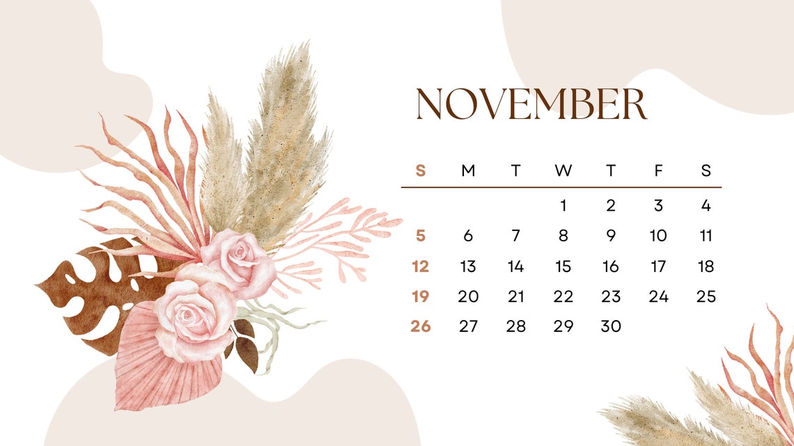 2023 Calendar Desk Bundle | Printable Editable Calendar | Monthly ...