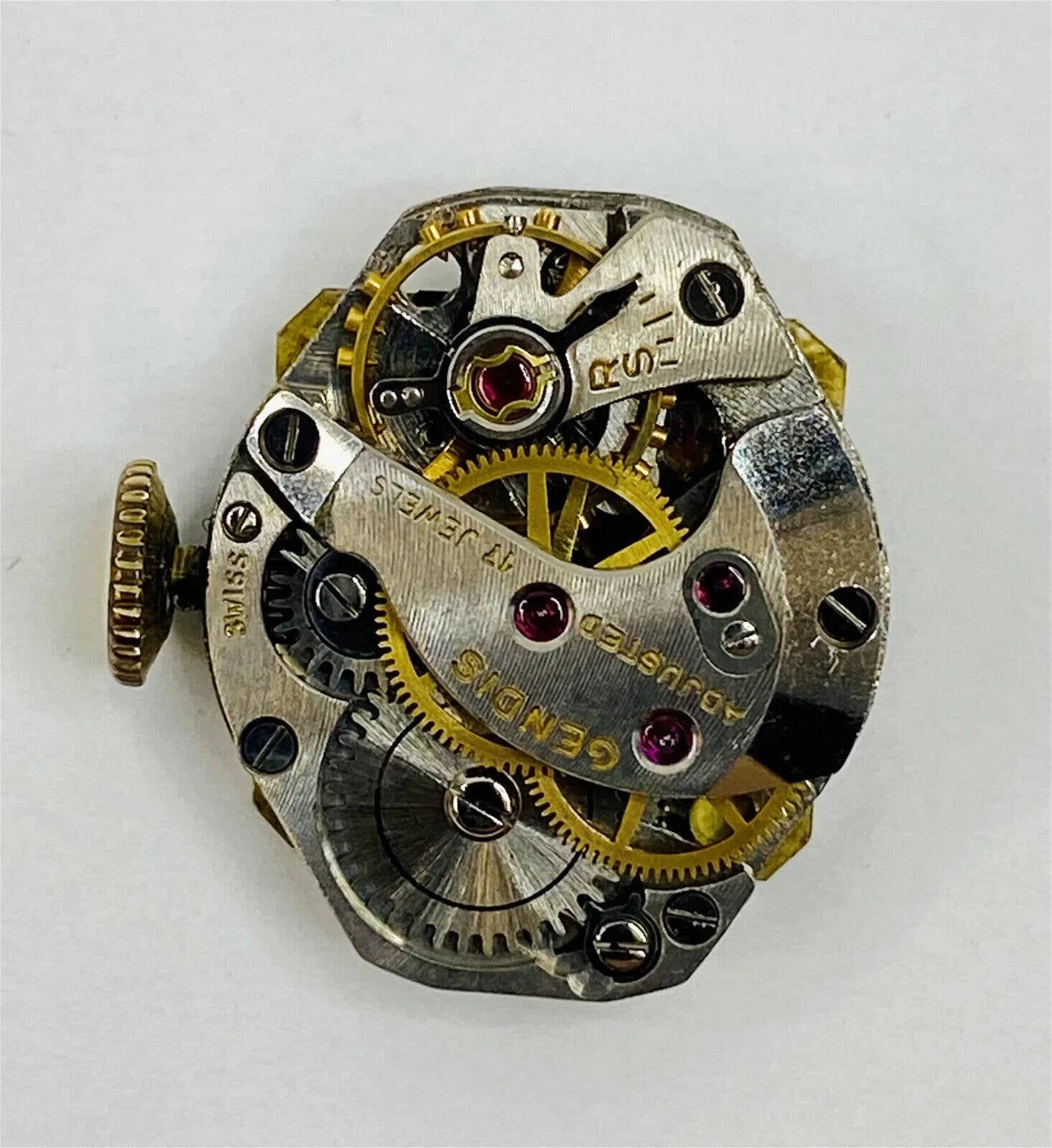 VINTAGE GENDIS GOLD Filled Wind-up Women Watch With Box Paper 17 J - Etsy