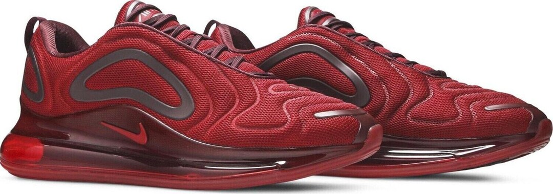 Nike Air Max 720 Size 11.5 University Red/gym Red Men's Running Shoes ...
