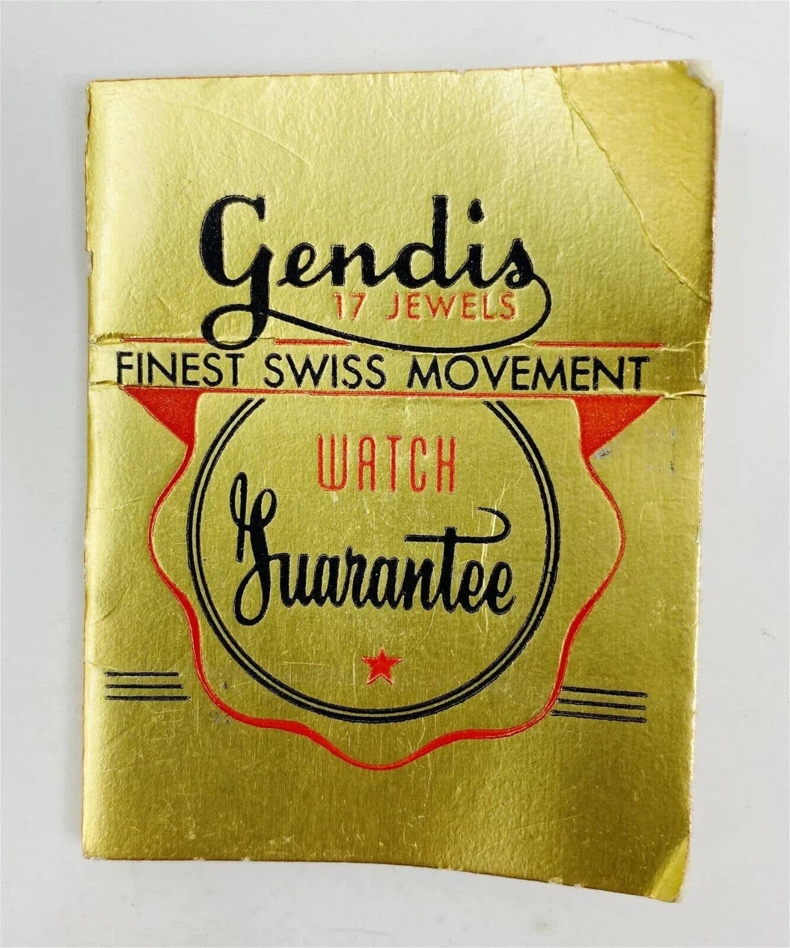 VINTAGE GENDIS GOLD Filled Wind-up Women Watch With Box Paper 17 J - Etsy