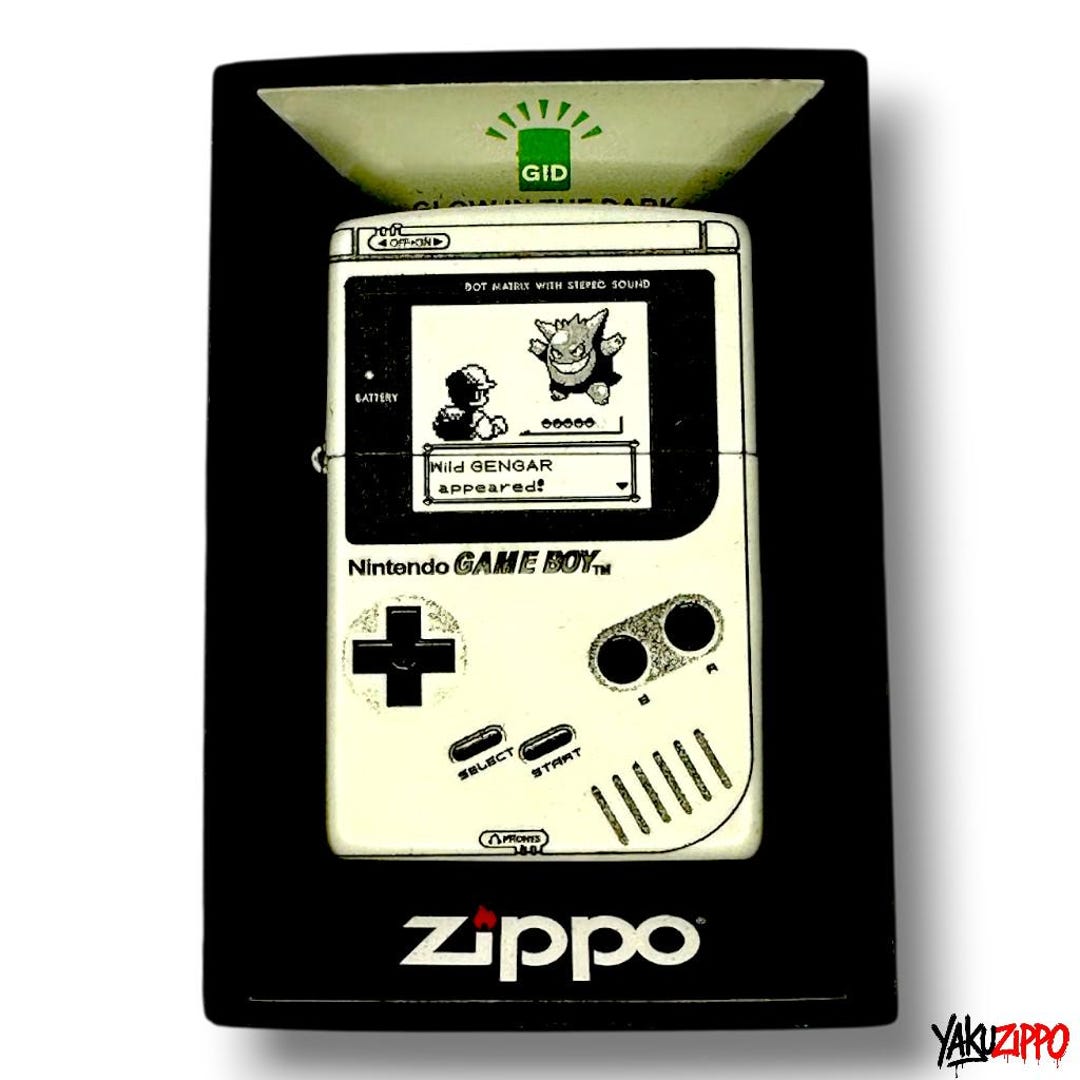 Gengar Gameboy Zippo Lighter - Glow in the Dark - Etsy