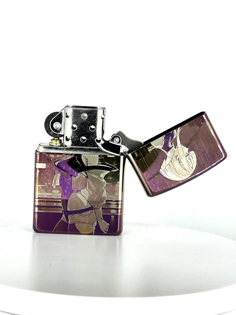 Anime Cyberpunk Lucy Zippo Lighter: Custom Engraved, Birthday Gift for ...