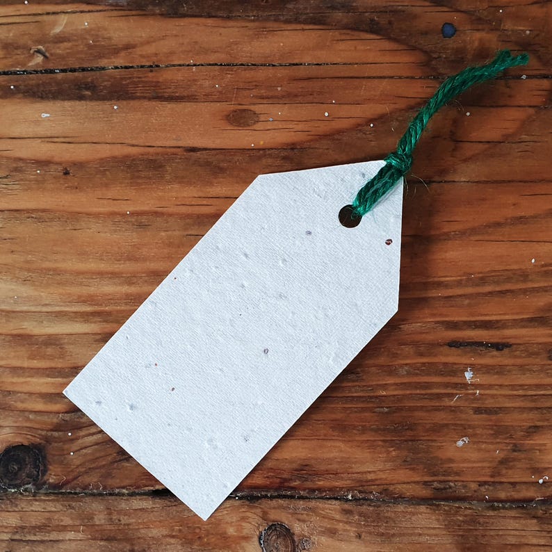 Gifts Tags | Puffin | 6 Pack | Seed Paper | Nature | Merry Christmas ...