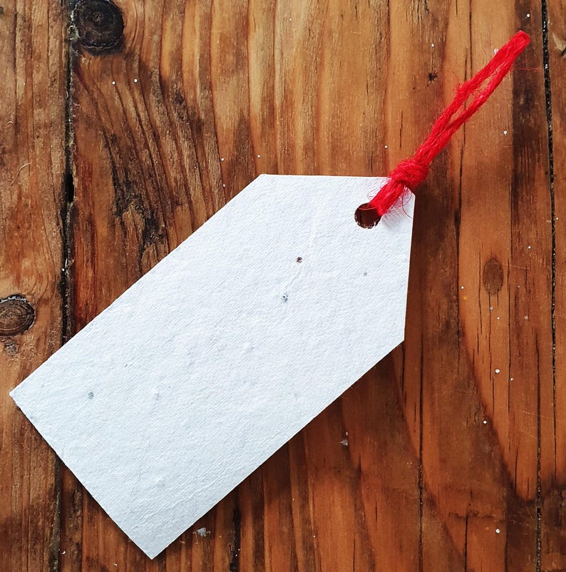 Gifts Tags | Puffin | 6 Pack | Seed Paper | Nature | Merry Christmas ...