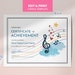 Editable Music Recital Certificate of Achievement | Piano, Violin ...