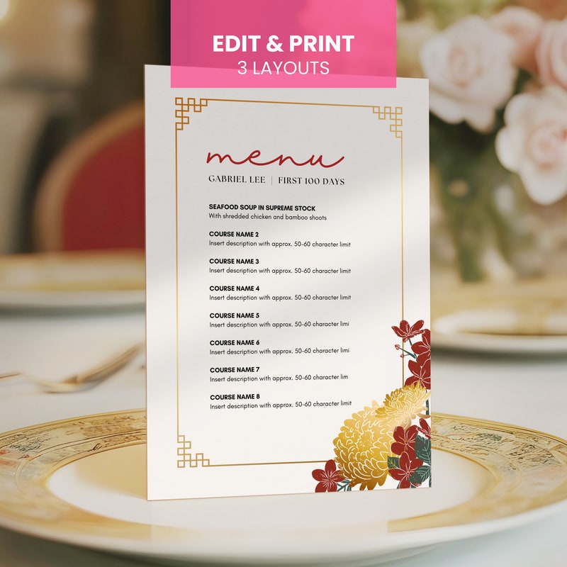 Chinese Banquet - Etsy