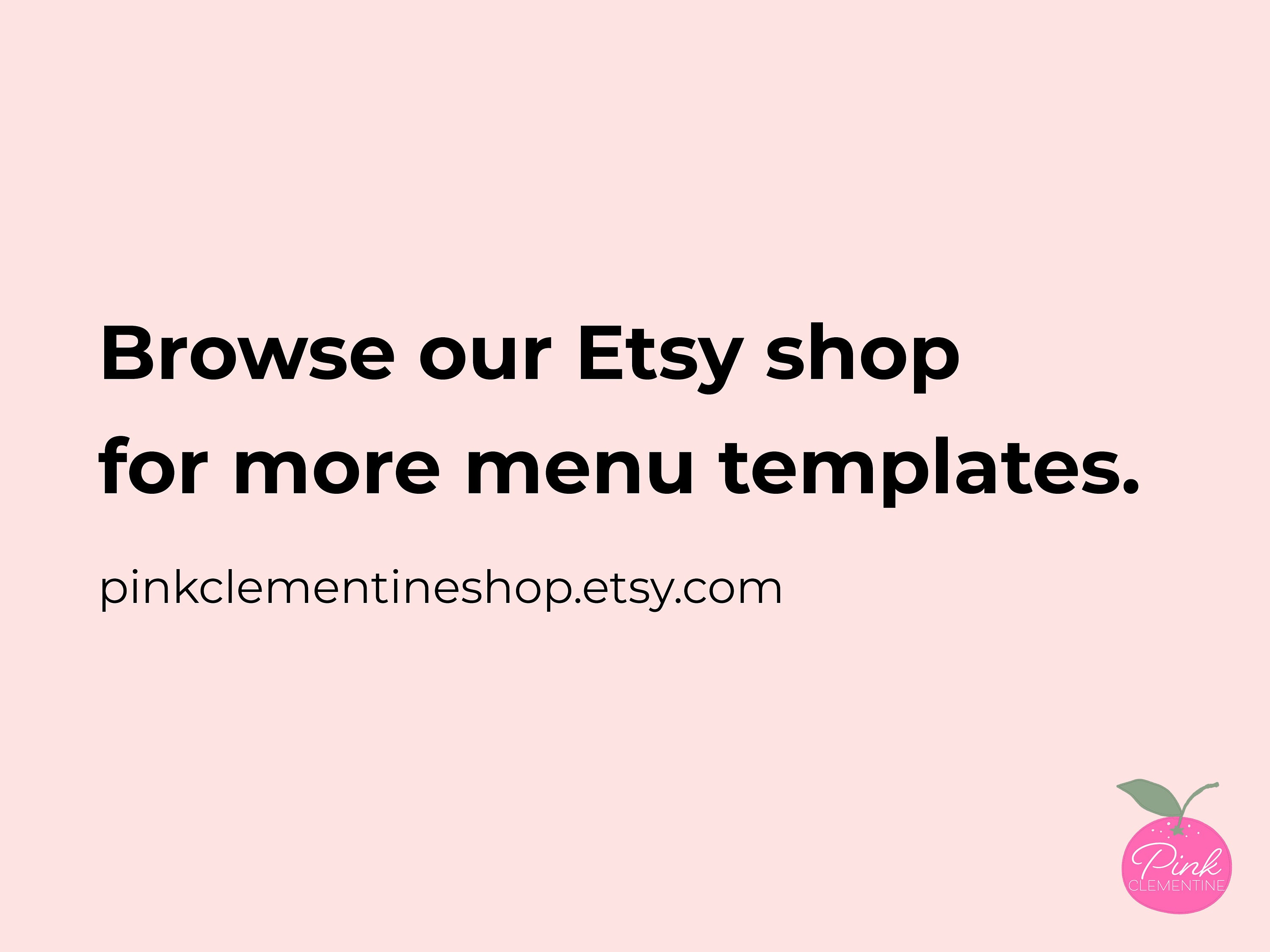 Editable Bakery Photo Menu, Flyer, Ad for Gourmet Cookies ...