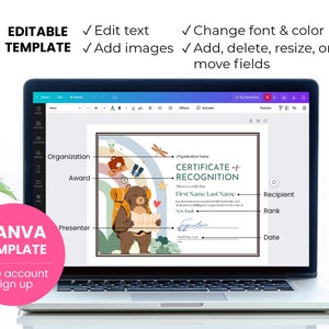 Editable Summer Camp Certificate of Recognition | Scout, Wilderness ...