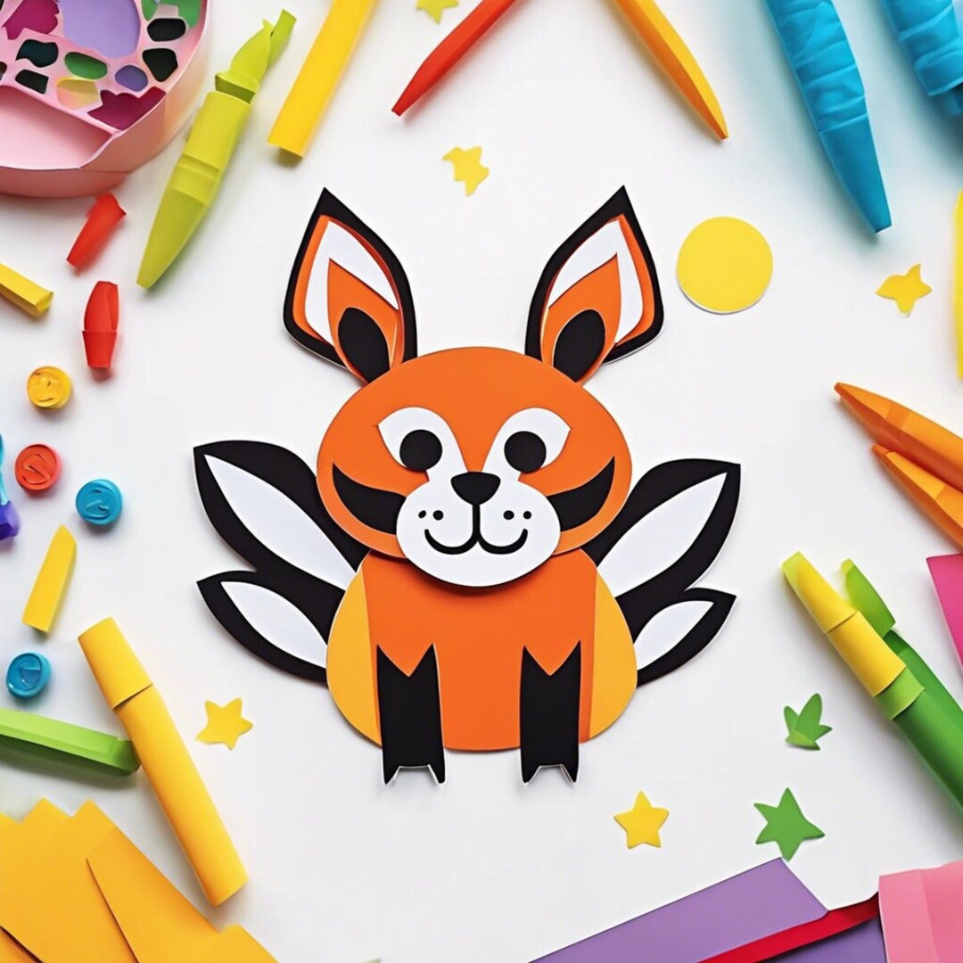 Imaginary Creature Craft, Creature Art Printable, Creature Digital Wall ...