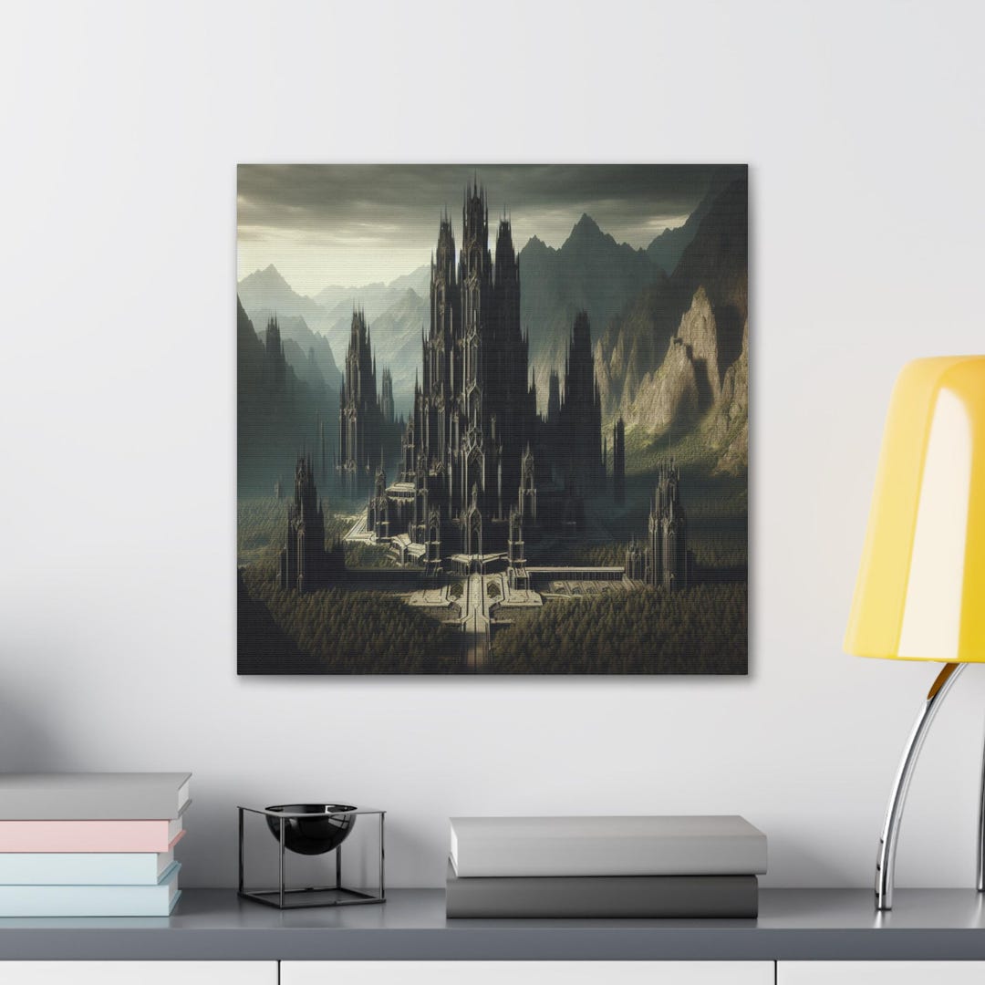 The Symbol of the Two Towers: the Tower of Orthanc From the Lord of the ...