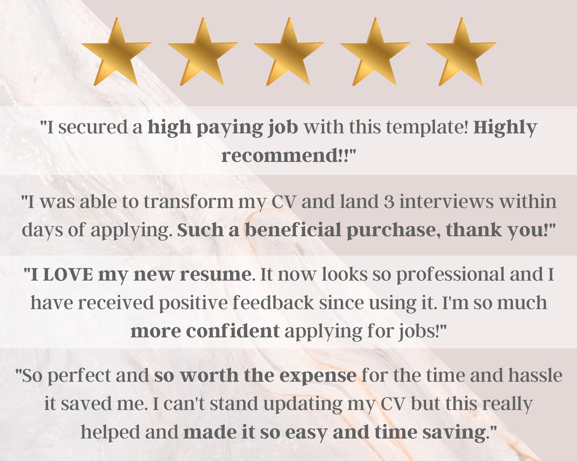 Professional Resume / CV Template / ATS Friendly - Etsy