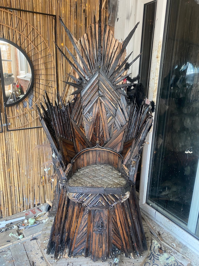 Handmade Throne Chair - Etsy