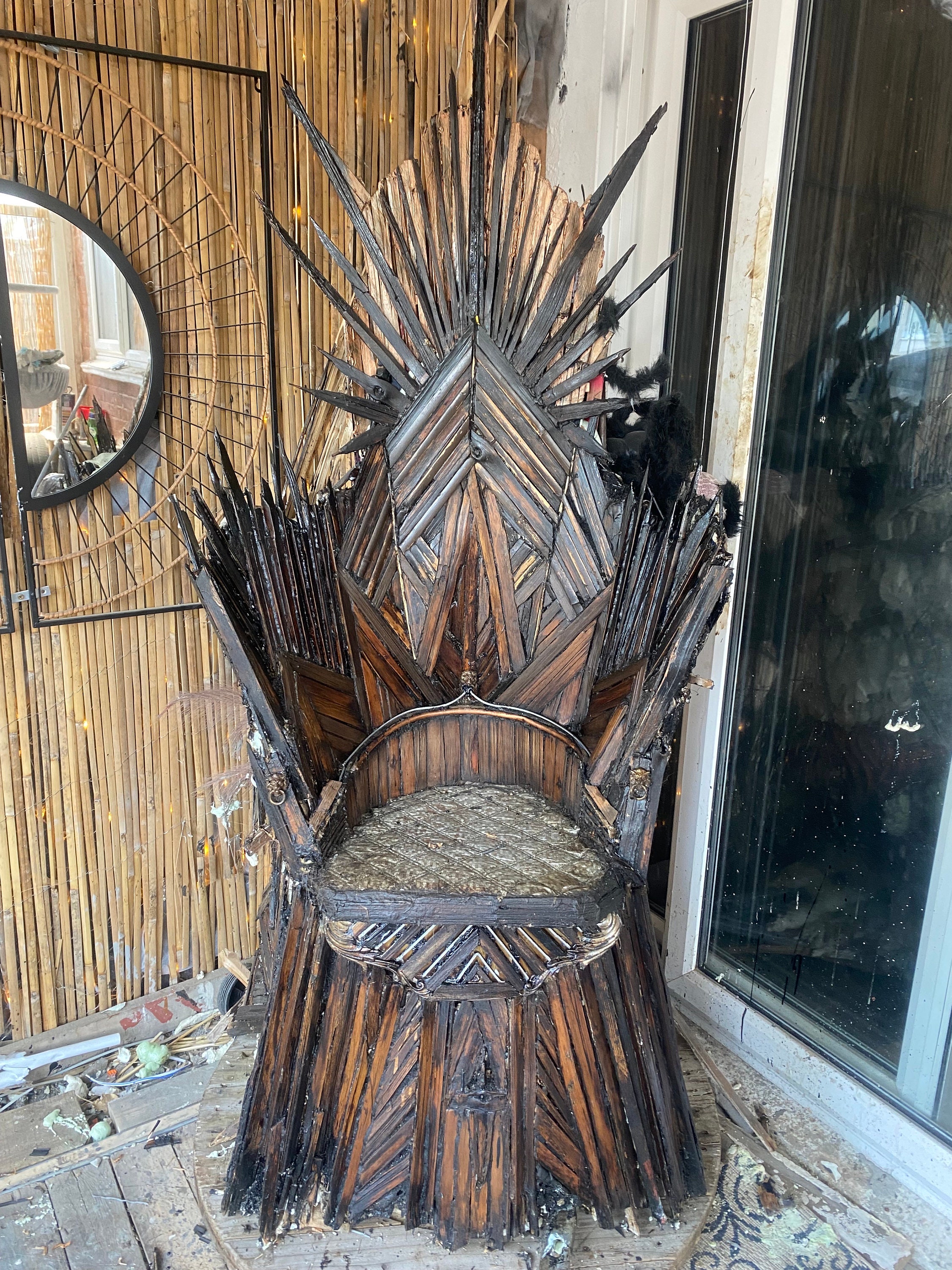 Handmade Throne Chair - Etsy