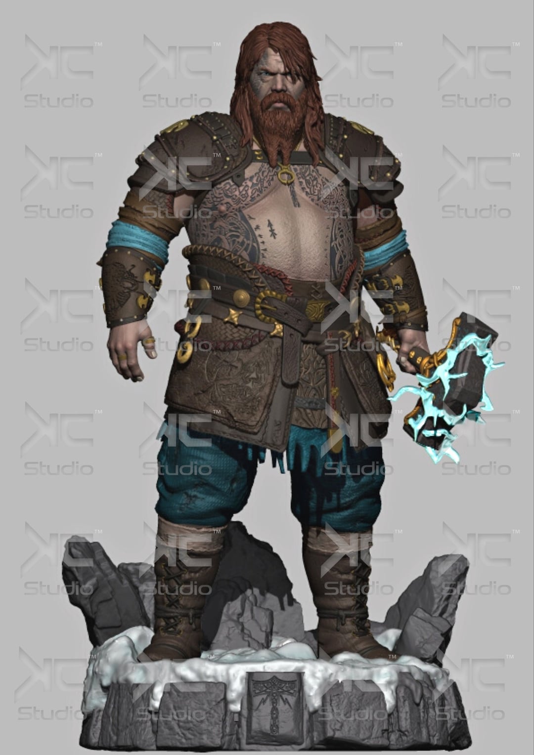 Thor God of War Ragnarok - Etsy