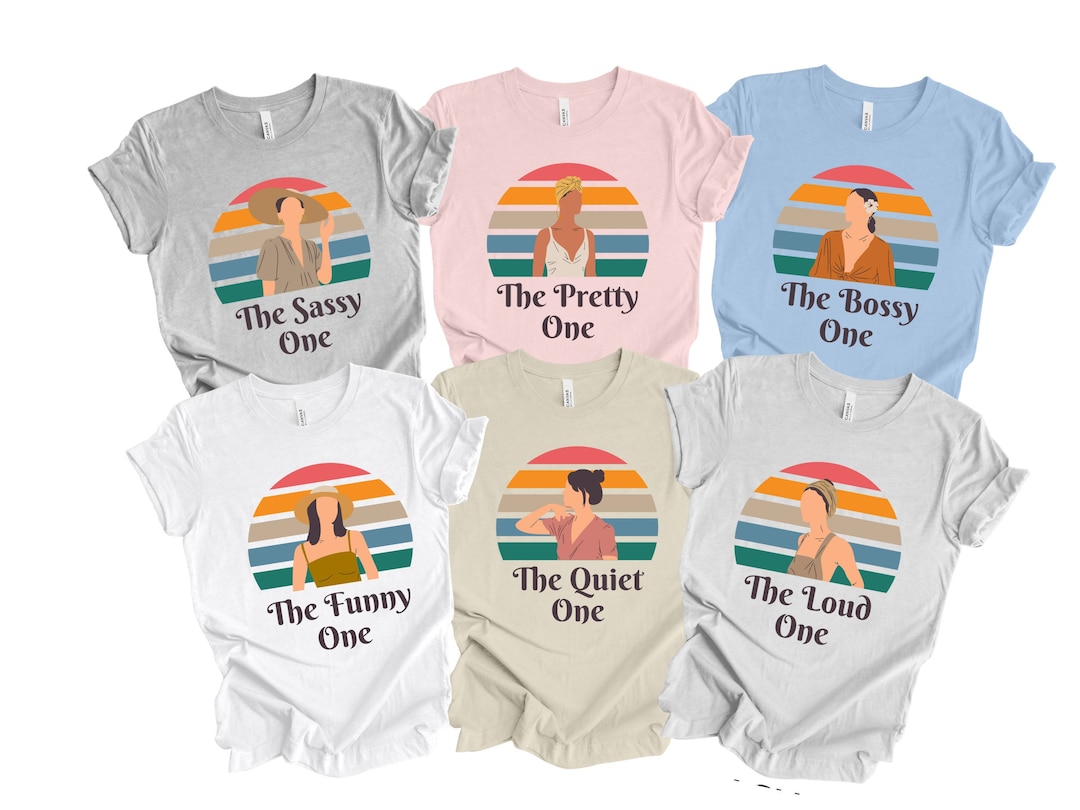 Custom Friend Group T-shirts, Best Friend Group Gifts, Friend Group ...