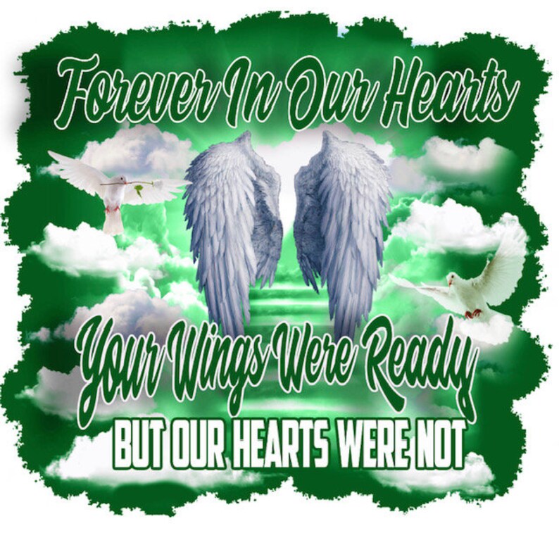 Memorial Background Design Photoshop Template Funeral RIP - Etsy