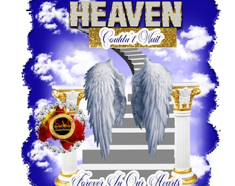 In Loving Memory PNG Center T-shirt Design Memorial RIP - Etsy