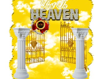 In Loving Memory PNG Center T-shirt Design Memorial RIP - Etsy