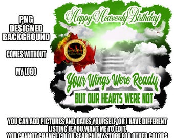 In Loving Memory PNG Center T-shirt Design Memorial RIP - Etsy