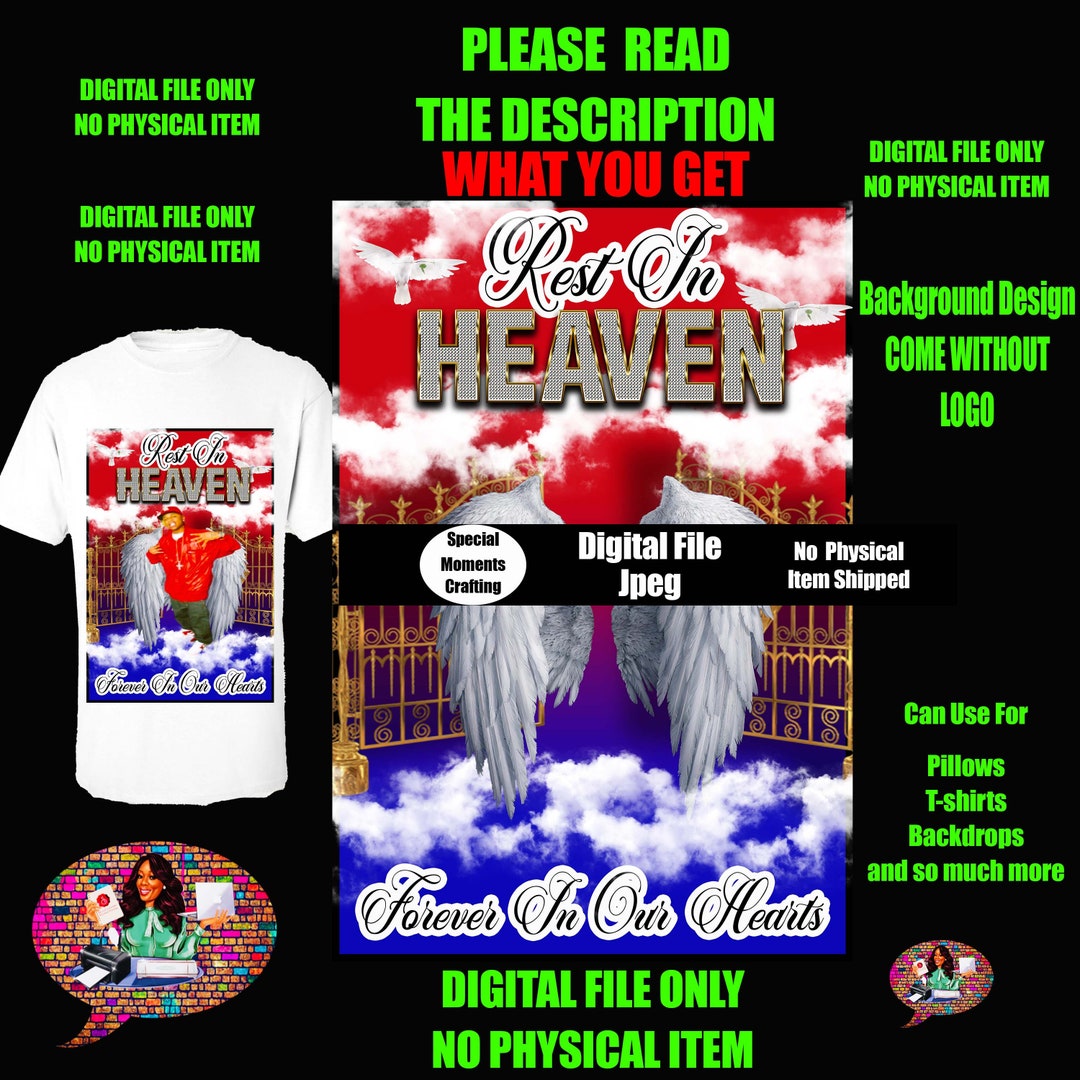 In Loving Memory, PNG Center T-shirt Design, Memorial, RIP Design ...