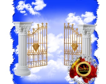 Happy Heavenly Birthday Design, Memorial, RIP Design, Funeral ...