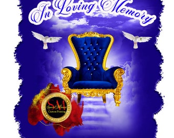 In Loving Memory PNG Center T-shirt Design Memorial RIP - Etsy