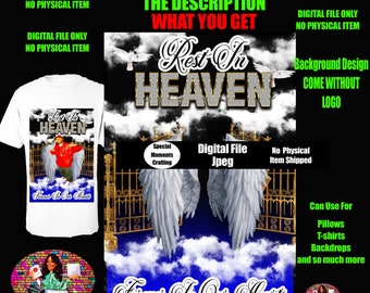 In Loving Memory, PNG Center T-shirt Design, Memorial, RIP Design ...