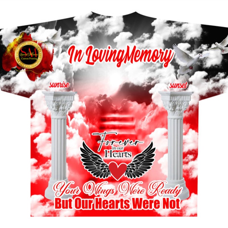 Funeral T Shirt Design - Etsy