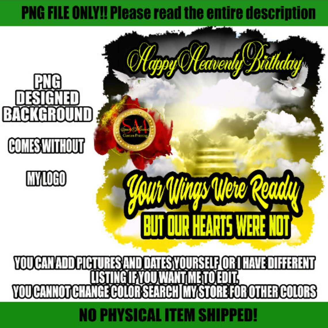 In Loving Memory PNG Center T-shirt Design Memorial RIP - Etsy