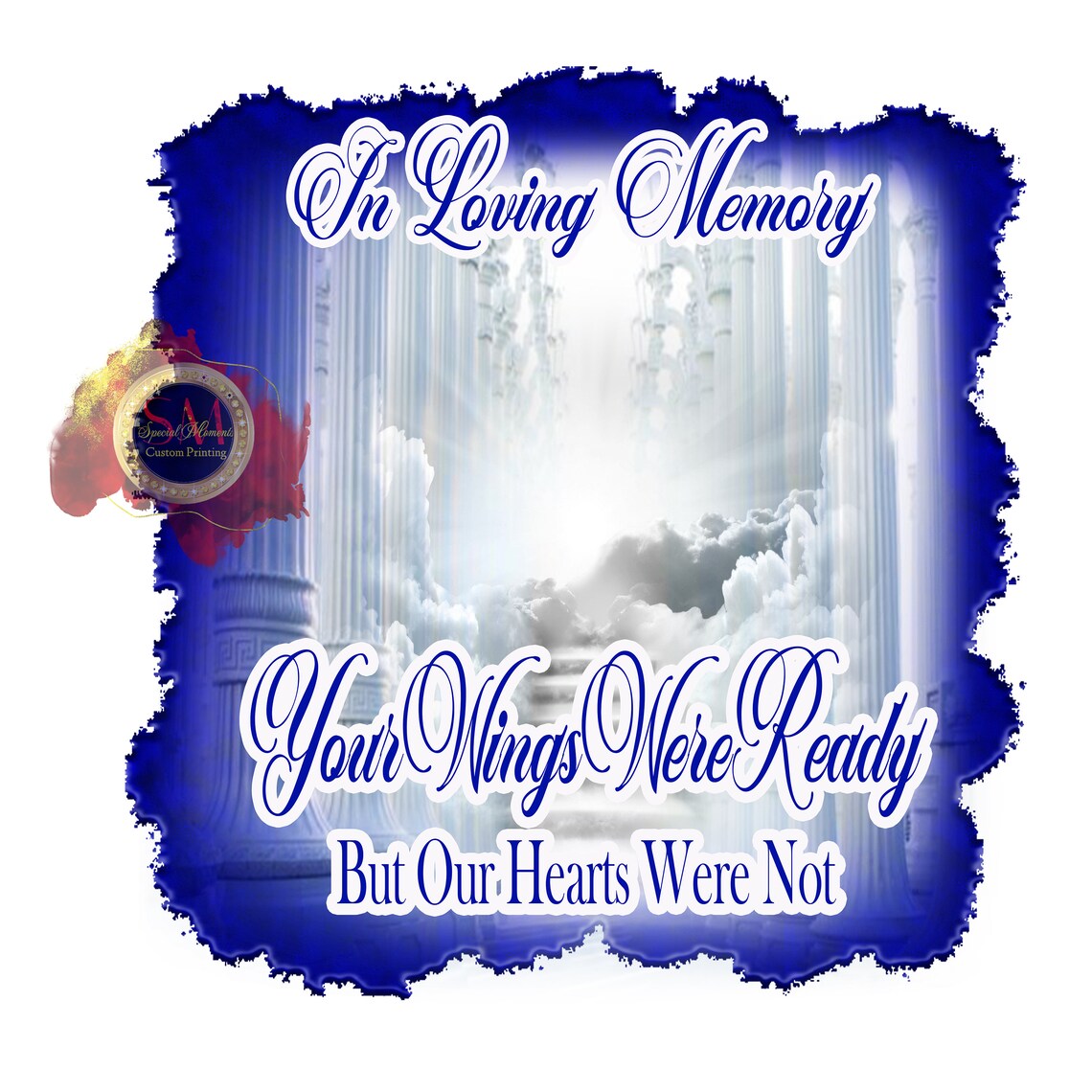 In Loving Memory, PNG Center T-shirt Design, Memorial, RIP Design ...