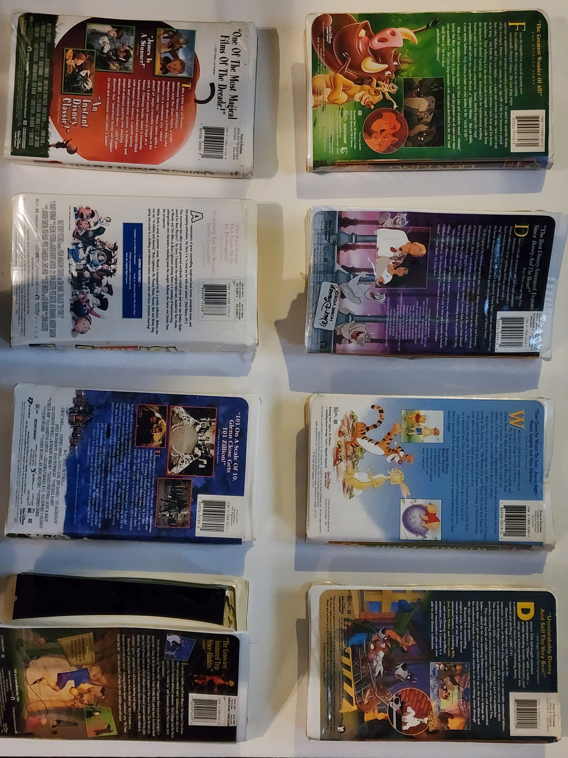 Disney Clamshell VHS Collection - Etsy