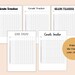 Printable Grade Tracker Homeschool Gradebook Grade Tracker Printable ...