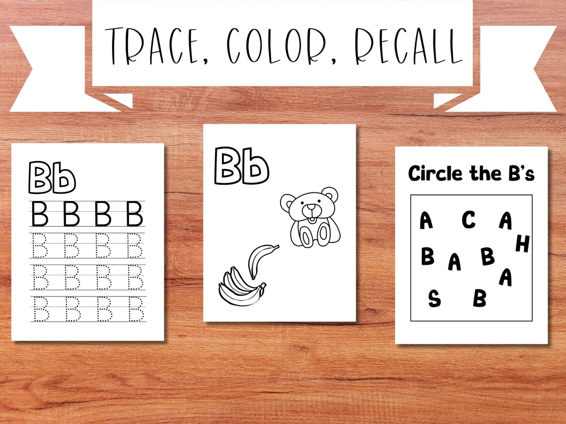 Preschool Worksheets Alphabet Printables Homeschool Alphabet Practice ...