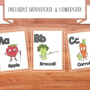 Alphabet Flashcards Montessori Flash Cards Toddler Printables Alphabet ...