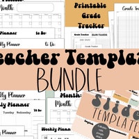 Planner Bundle Daily Planner Printable Weekly Planner Digital Weekly ...