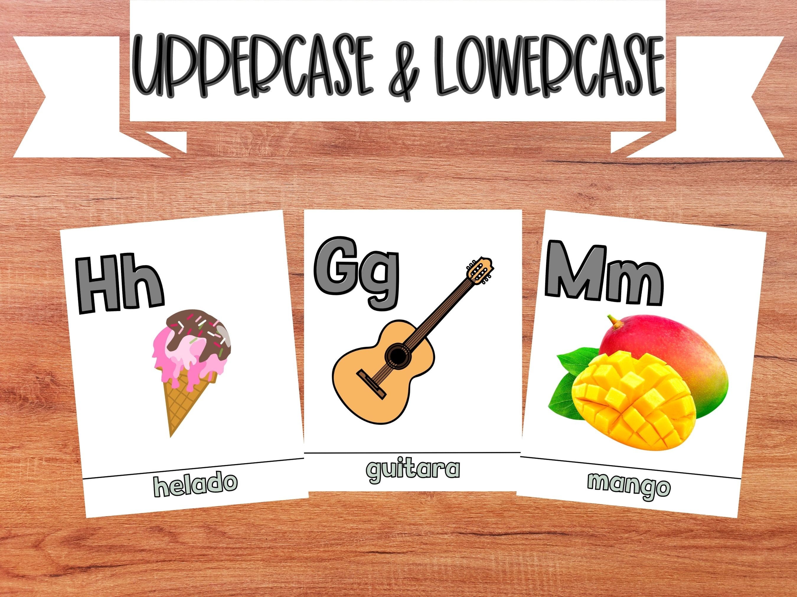 Spanish Flashcards 3 Part Cards Montessori Cards in Spanish Toddler ...