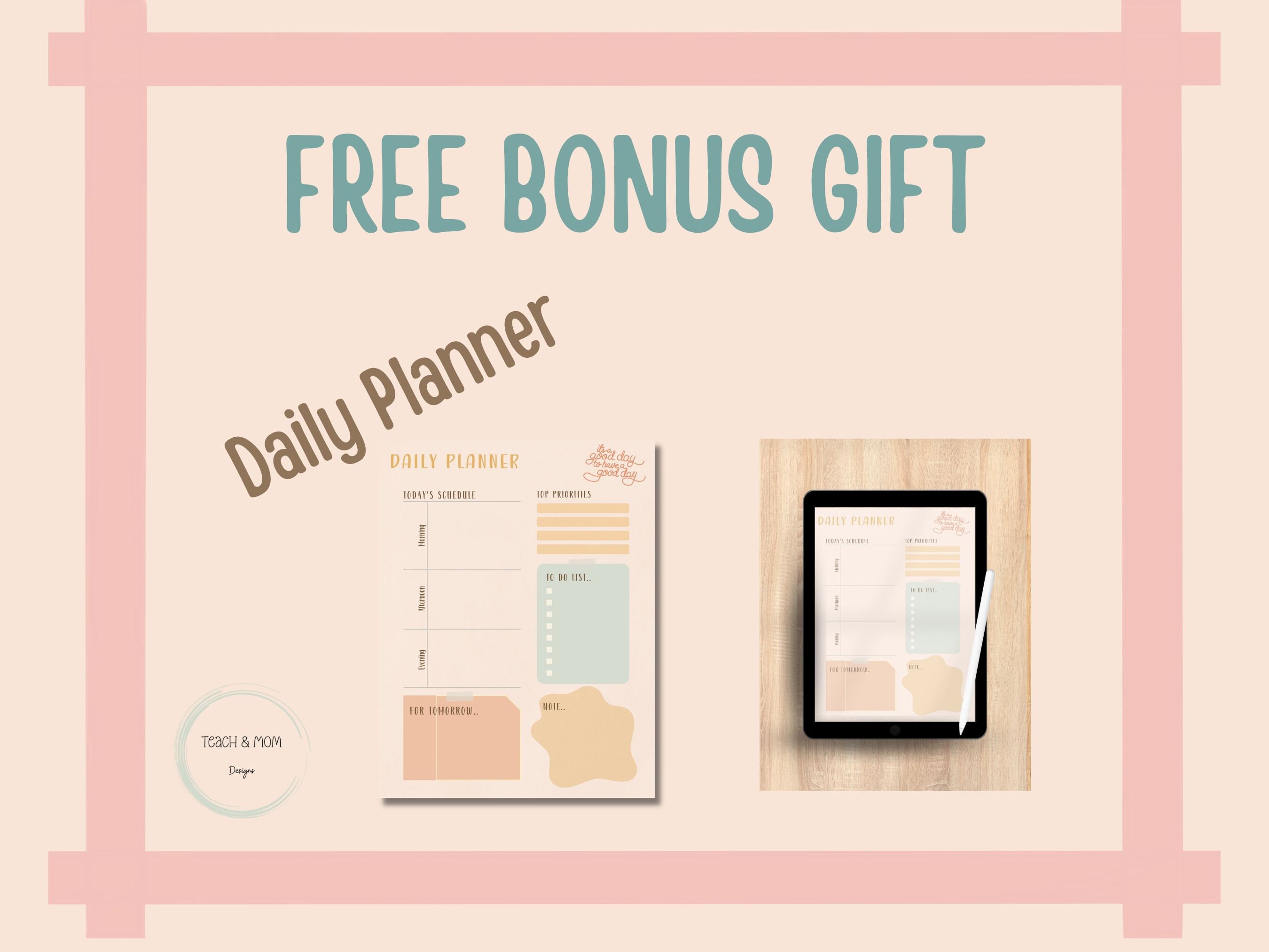 Editable Baby Toddler Scheduler Canva Template Personalized Schedule ...