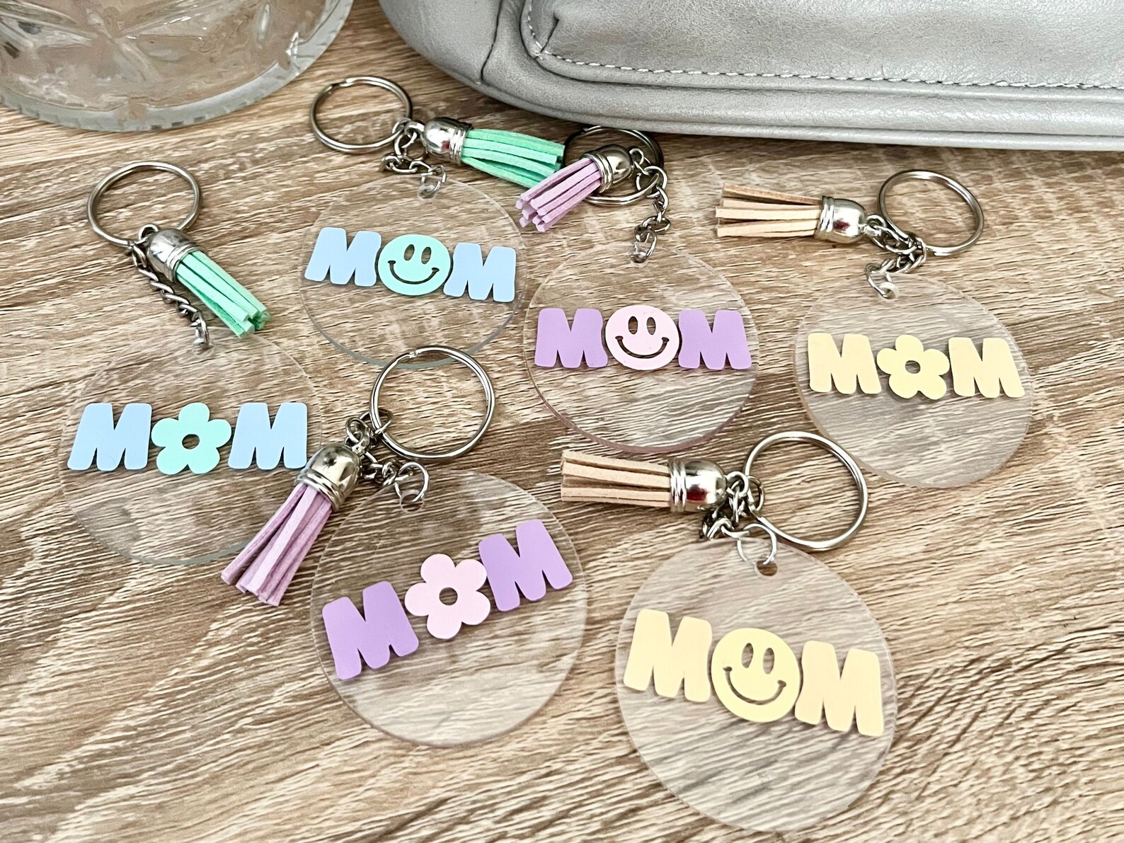 Mom Keychain, Mama Keychain, Mothers Day Keychain, Diaper Bag Keychain ...