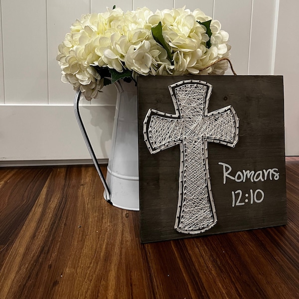 String Art Cross - Etsy