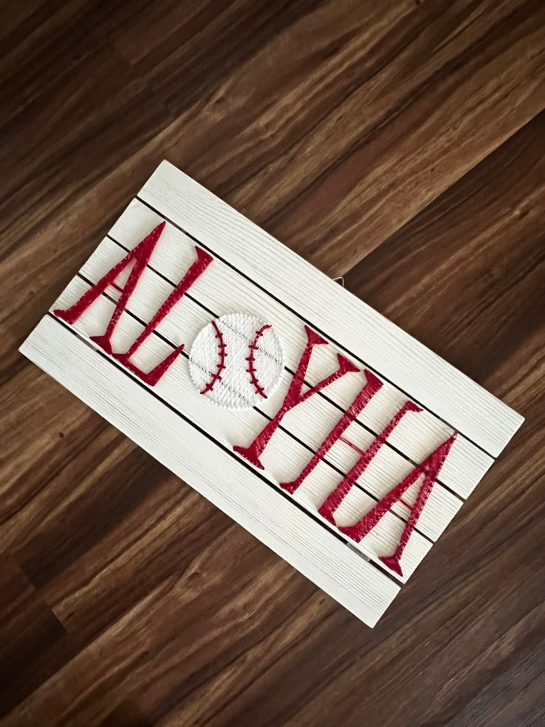 Name String Art - Finished - Custom - Personalized - Etsy