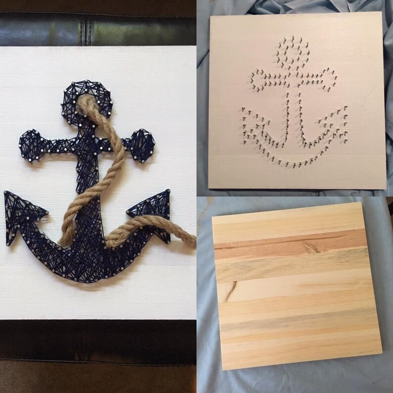Anchor String Art - Etsy