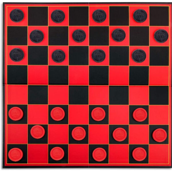 Red Checkers - Etsy