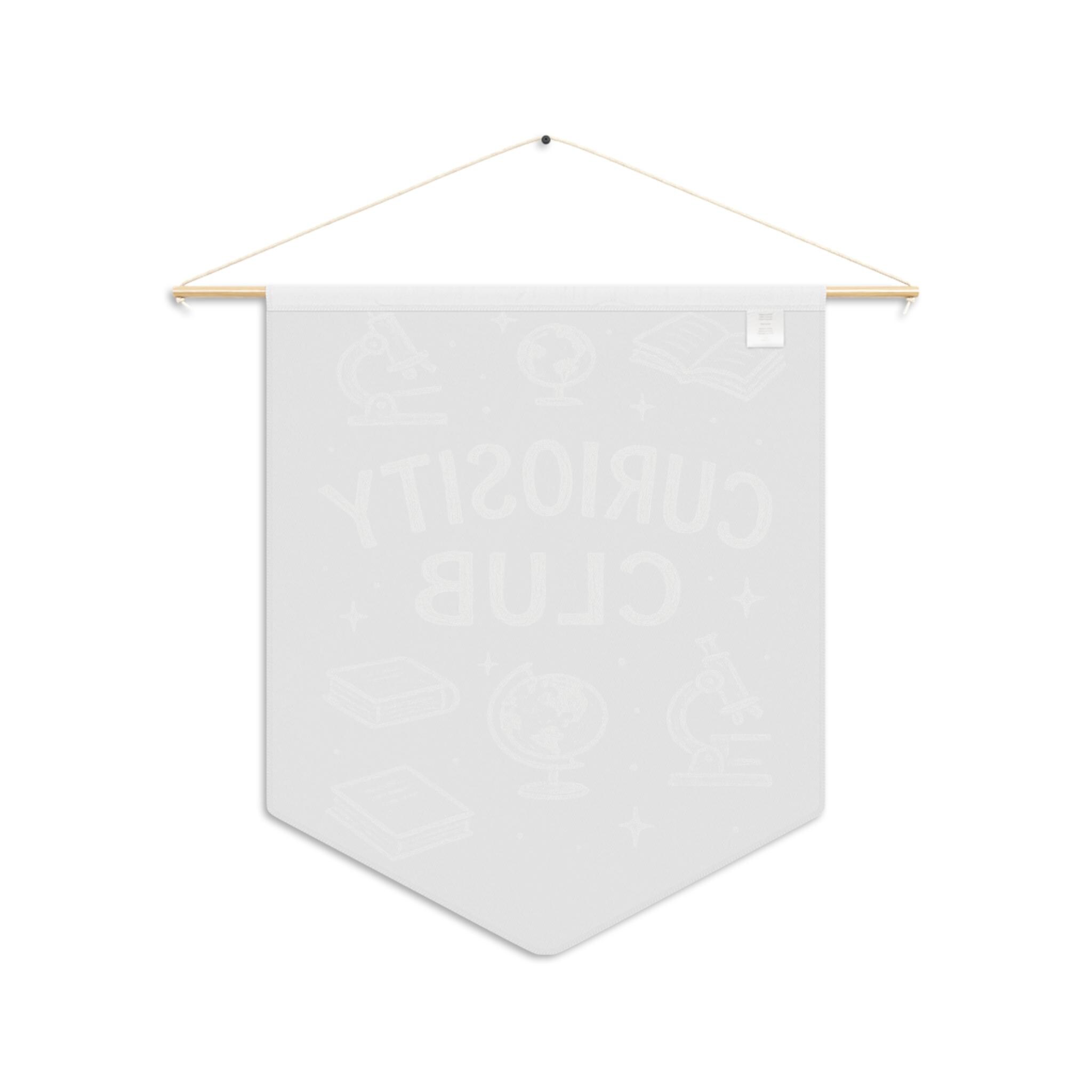 Curiosity Club Pennant, Educational Wall Decor, Science Enthusiast Gift ...