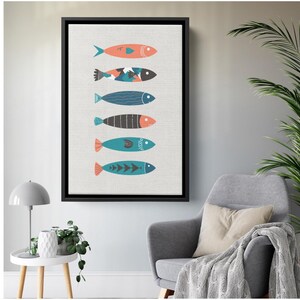 Fish Wall Decor, Framed Wall Art, Home Decor, Room Decor, Wall Hangings ...