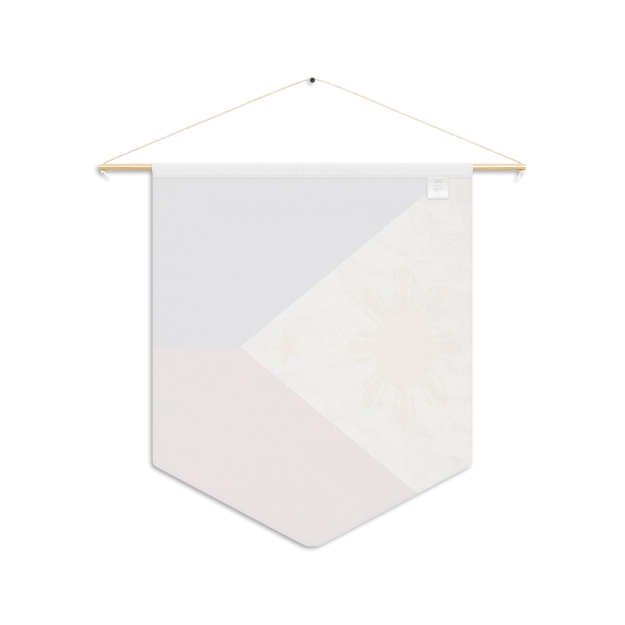 Philippine Flag Pennant, Stylish Wall Decor, Home Decor for Filipinos ...