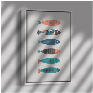 Fish Wall Decor, Framed Wall Art, Home Decor, Room Decor, Wall Hangings ...